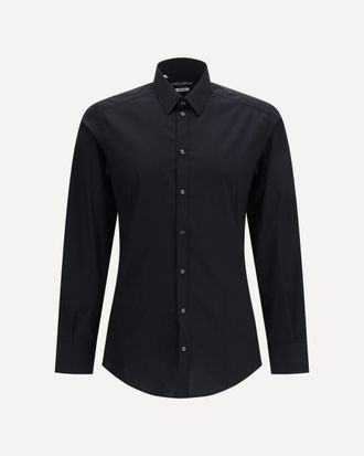 Dolce & Gabbana Cotton Shirt Male 40