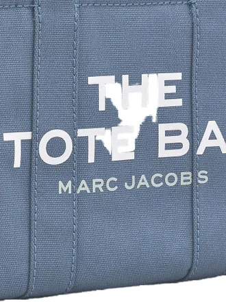 Marc Jacobs Cotton Canvas Tote Bag - Blue