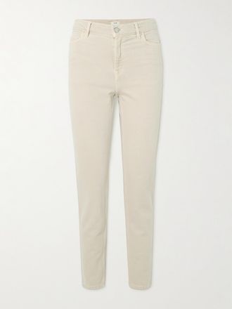 Toteme Low-rise Slim-leg Organic Jeans - Neutrals