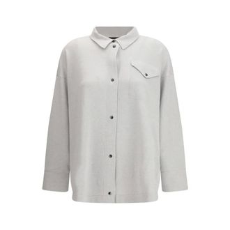 Fabiana Filippi Femme, Blouses et Chemises, Blanc, Taille: 36 FR Knit Shirt