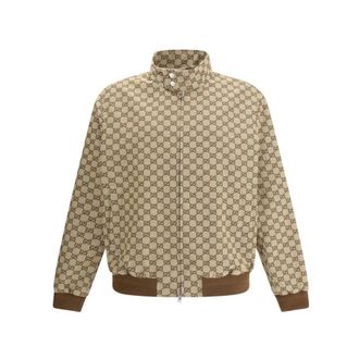 Gucci GG Supreme Jacke - - Jackets - Herren - Beige - S