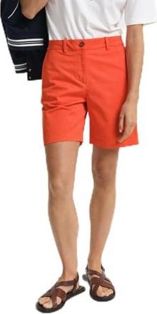 GANT Chino Shorts, Marled Red, 42 Femme