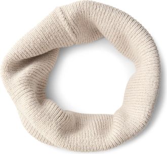 Street One Damen 5706429 Rippstrick Loop-Schal, Oak beige Melange, Regular