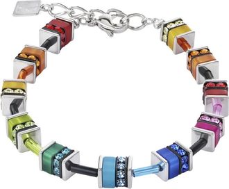 Coeur de Lion Armband - GeoCUBE Armband classic Polaris & Strass - Gr. ONE SIZE - in Mehrfarbig - f&uuml;r Damen