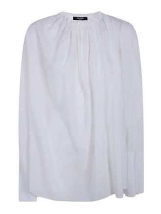 Balmain Blouse - Blanc