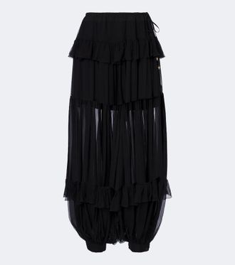 Chlo&eacute; Chlo&eacute; Ballonhose aus Seidenchiffon
