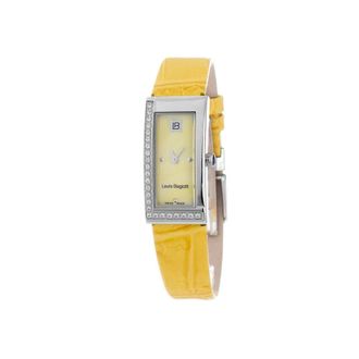 Laura Biagiotti Femme, Accessoires, Jaune, Taille: ONE Size Lb0037L-Na Leather Dress Watch