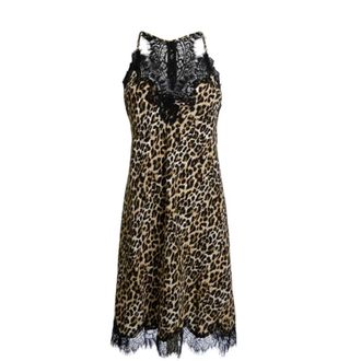 Gold Hawk Printed Moka Dress - - Dresses - Damen - Mehrfarbig - S