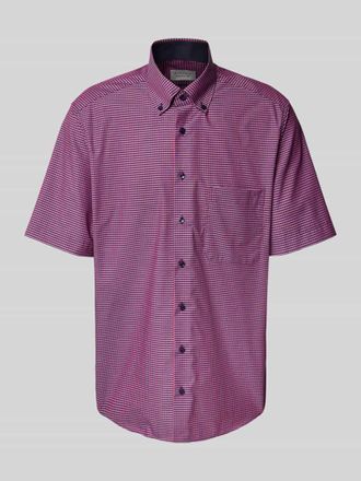 Eterna Comfort Fit Kurzarmhemd mit Knopfleiste