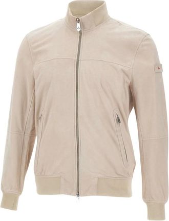 Peuterey Homme, Vestes, Beige, Taille: XL PE 08 Suede Jacket