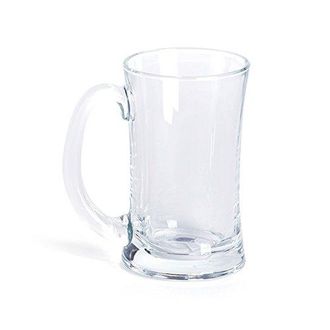 Excelsa Bierkrug Bierglas, Glas, transparent 50 cl durchsichtig