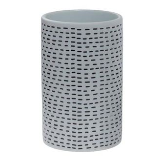 Spirella Verre INES Blanc/Noir