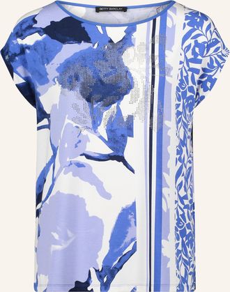 Betty Barclay T-Shirt Mit Schmucksteinen blau