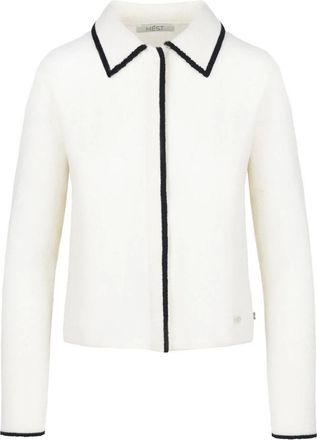 H&eacute;st H&eacute;st, Femme, Vestes, Blanc, Taille: 40 FR Iben Zip Jacket