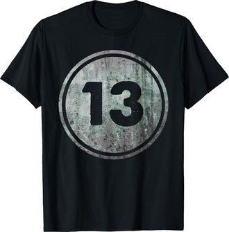 Nanis Lucky 13 Thirteen Grunge-T-Shirt T-Shirt
