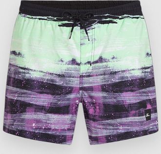 O'Neill Cali Gradient 15 Boardshorts purple melted texture