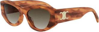Celine Triomphe Sonnenbrille - - Accessories - unisex - Braun - 55 MM