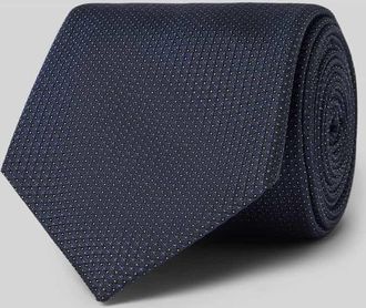 Willen Krawattenfabrik Krawatte aus reiner Seide mit Label-Detail