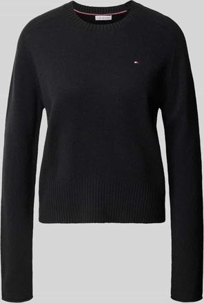 Tommy Hilfiger Slim Fit Pullover aus reiner Wolle