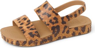 Reef Damen Water Vista Sandale, Leopard, 40 EU