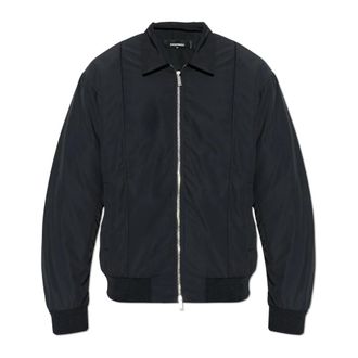 Dsquared2 Leichte Jacke mit Kragen - - Jackets - Herren - Schwarzk - 3XL