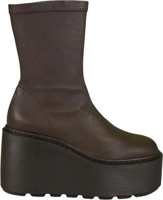 Vic Mati&eacute; F20 Zeppa Stripy - Femme - Chaussures - Brun - Taille: 39 EU