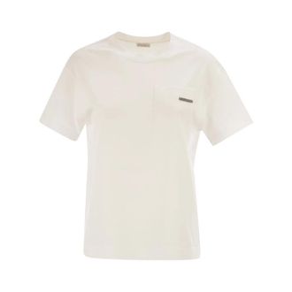 Brunello Cucinelli Damen, Oberteile, Wei&szlig;, SGr&ouml;&szlig;e