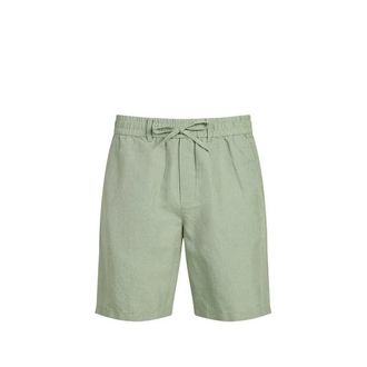 Minimum Short droit en lin et coton