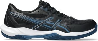 Asics Asics Herren Gel-Flare 12 Volleyball-Schuh, Black/Winter Sea, 40.5 EU