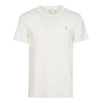Polo Ralph Lauren Homme, Tops, Blanc, Taille: L Logo T-Shirt