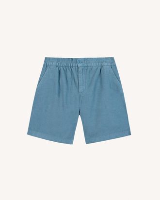 Faguo Short bleu moyen coton - CHEVRE