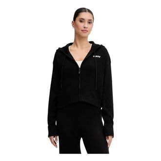 Guess Durchzipp-Hoodie - - Sweatshirts & Hoodies - Damen - Schwarzk - L