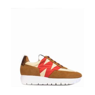 Wonders Odisei Damen-Sneaker mit frischem Logo-Detail - - Shoes - Damen - Braun - 35 EU