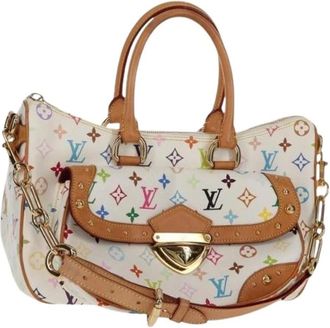 Louis Vuitton Sac &agrave; main Pre-owned en toile - Femme - Pre-owned - Blanc - Taille: ONE Size