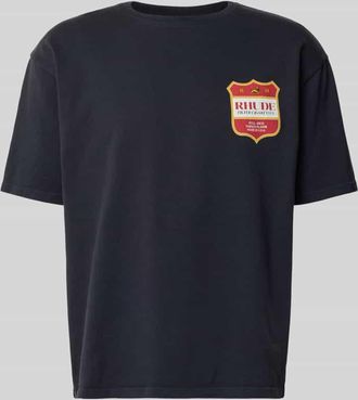 Rhude Relaxed Fit T-Shirt mit Logo-Print