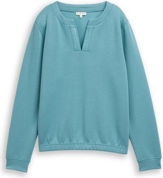 Tom Tailor Sweatshirt Strick & Sweatshirts Scuba Sweatshirt mit Strasssteinen