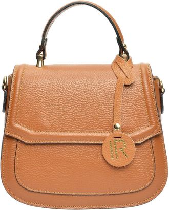 Isabella Rhea Braun Rindsledertasche