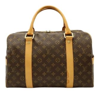 Louis Vuitton Pre-owned Canvas Reisetasche - - Pre-owned - Damen - Braun - ONE SIZE