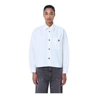 Carhartt Work in Progress Georgia Hemdjacke - - Blouses & Shirts - Damen - Wei&szlig; - S