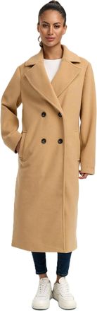 Navahoo Damen &Uuml;bergangsmantel (XS-3XL) - Eleganter Mantel mit Reverkragen, Mantel im Trenchcoat Stil, Warme Jacke Frauen - N052 (M, Camel)