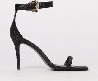 Versace Jeans Couture Sandales &agrave; Talons VERSACE JEANS COUTURE Femme couleur Noir