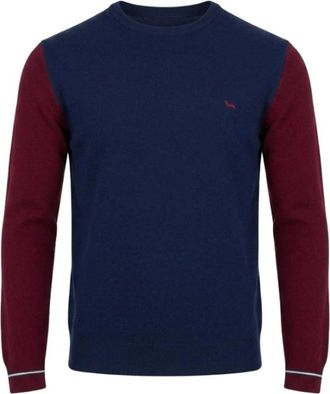 Harmont & Blaine Rundhals-Pullover - - Knitwear - Herren - Blau - XL