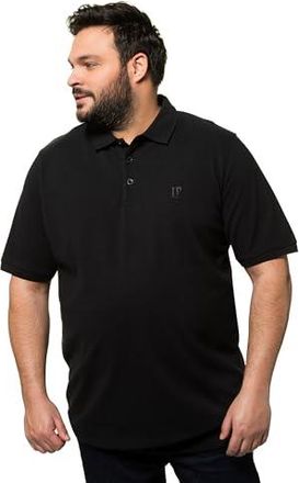 JP1880 Hommes Grandes Tailles L-8XL Polo en Jersey Noir 4XL 712617 10-4XL