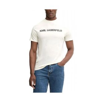 Karl Lagerfeld Regular Fit T-Shirt - - Tops - Herren - Wei&szlig; - XL