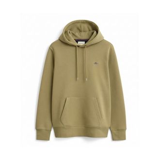 GANT Homme, Sweatshirts et sweats &agrave; capuche, Beige, Taille: XL Sweat &agrave; Capuche en Tricot &agrave; Col Rond