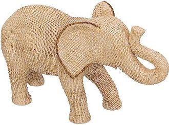 Atmosphera Atmosphera - Elephant d&eacute;co Kyra en r&eacute;sine H51cm