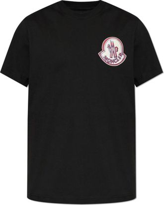Moncler Homme, Tops, Noir, Taille: S T-Chemises
