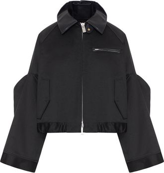 sacai Pantalons D&eacute;contract&eacute;s - Noir
