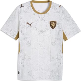 Puma Maillot Away 2026 R&eacute;publique Tch&egrave;que Homme, Accessoires, Blanc, 3XL