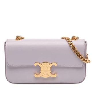 Celine Sac bandouli&egrave;re vintage Pre-owned - Femme - Pre-owned - Violet - Taille: ONE Size
